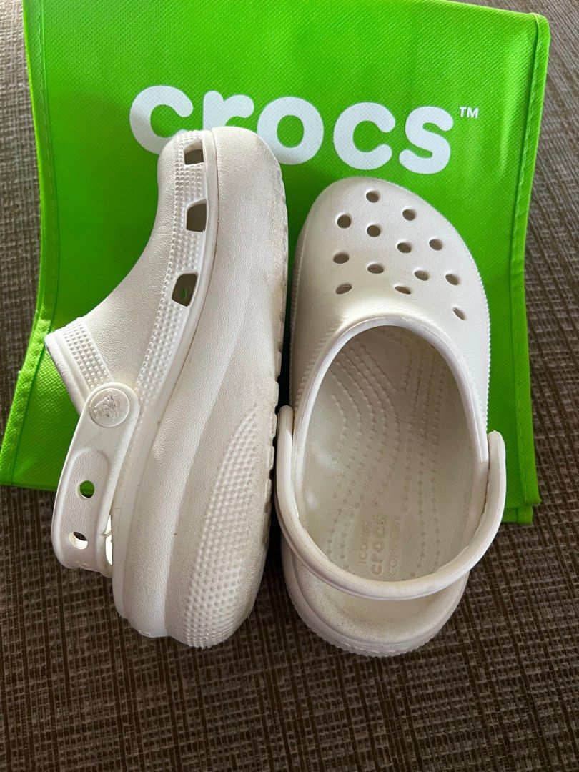 Original Crocs platform - Size C13, Babies & Kids, Babies & Kids ...
