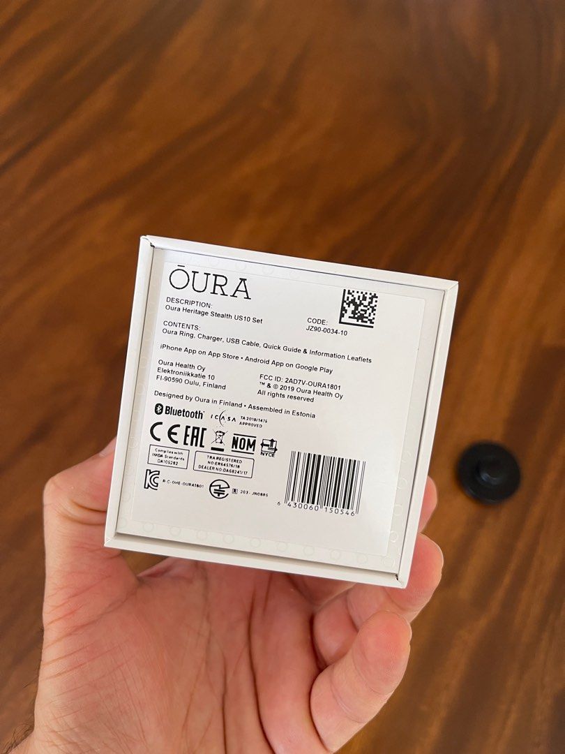 Oura Gen 2, Size 10, Heritage Stealth, Mobile Phones & Gadgets ...