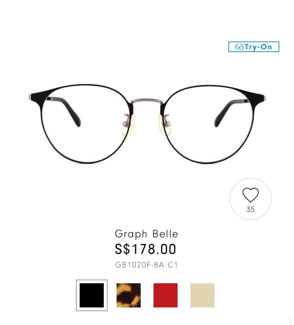 Owndays Graph Belle Frame, Men's Fashion, Watches & Accessories ...