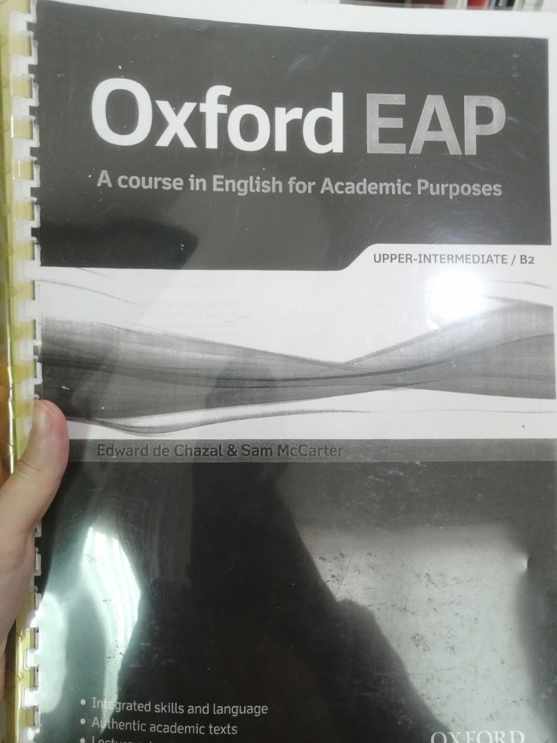 Oxford EAP academic English textbook for university Student, Hobbies ...