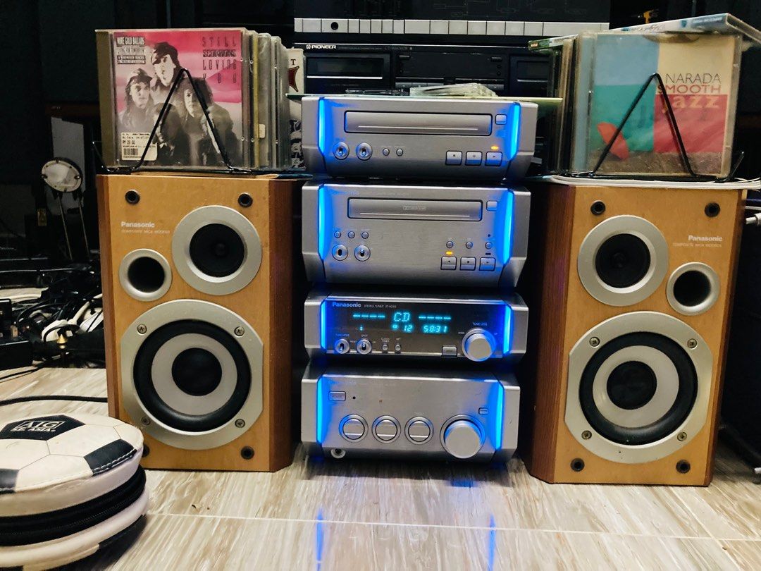 Panasonic mini hifi, Audio, Soundbars, Speakers & Amplifiers on Carousell