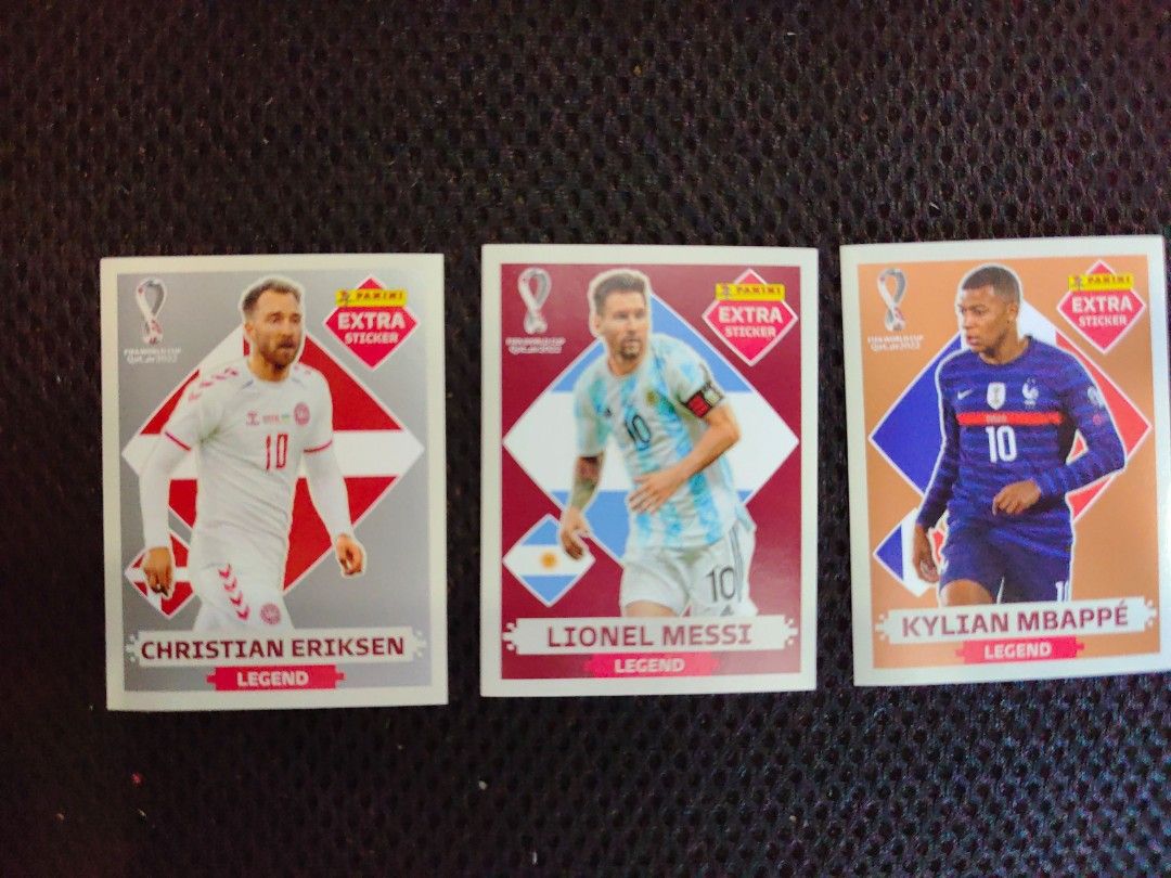 Panini stickers world cup 2022 legends, Hobbies & Toys, Memorabilia ...