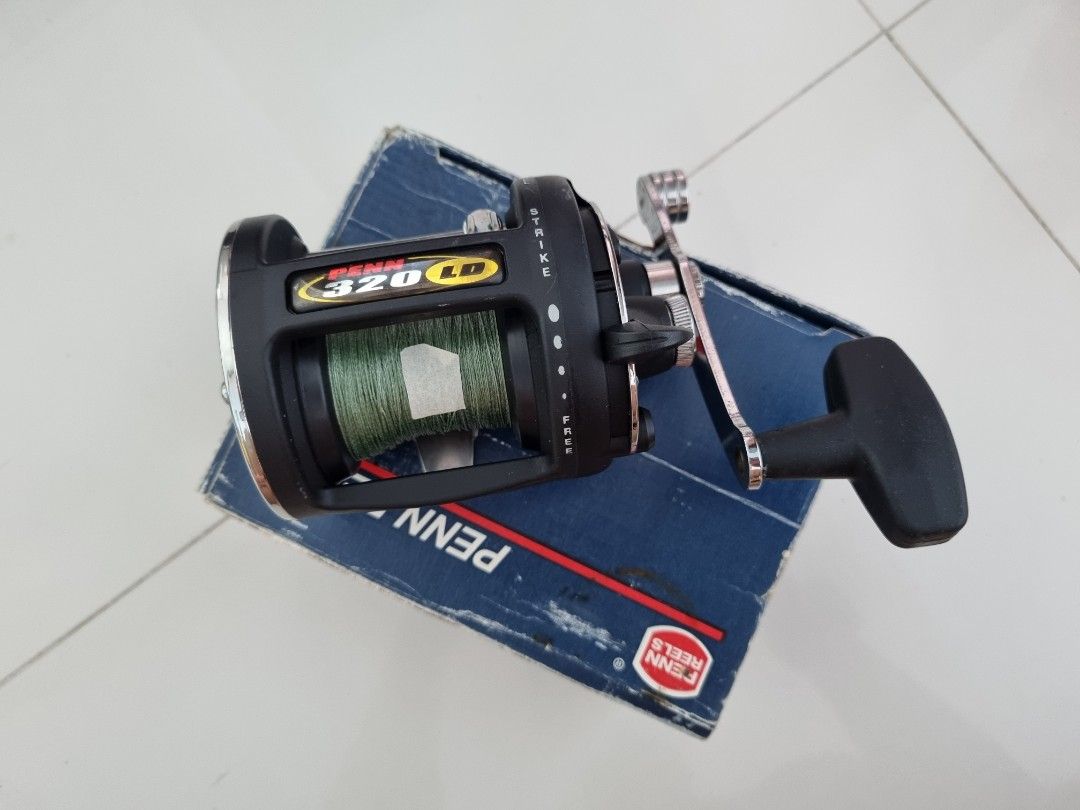 Penn 320 LD overhead fishing reel (shimano daiwa evergreen jigging ...
