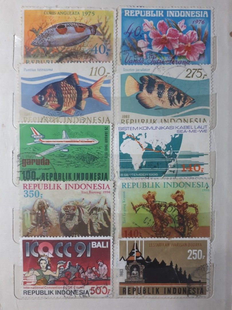 Perangko, Antik, Filateli di Carousell