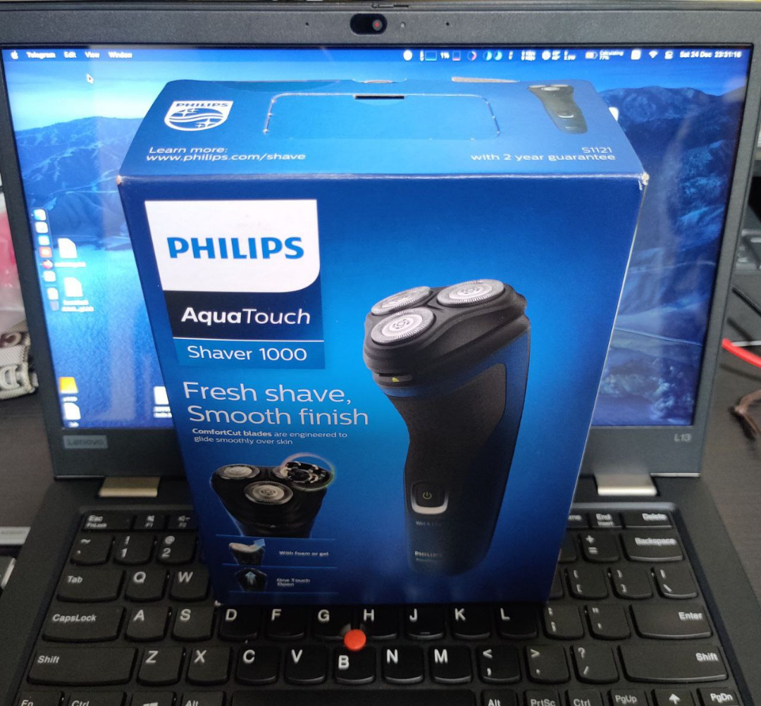 Philips Aquatouch S1121 Shaver series 1000, Beauty & Personal Care, Men ...