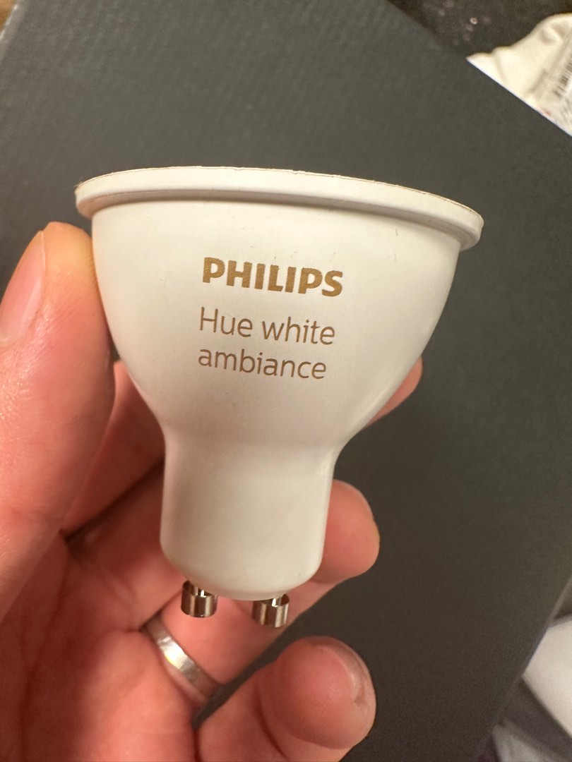 Philips hue white ambience spot, Furniture & Home Living, Lighting ...