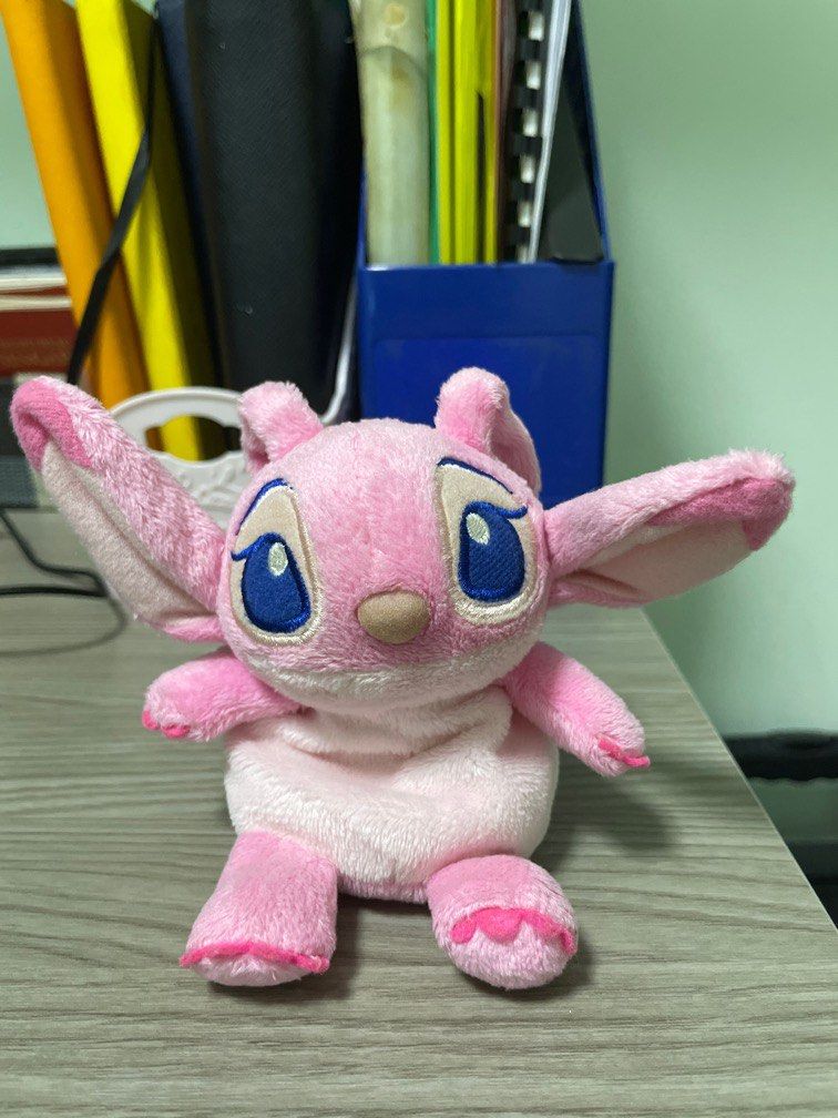 Pink Stitch plushie, Hobbies & Toys, Toys & Games on Carousell