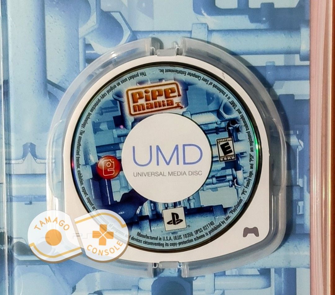 Pipe Mania - [PSP Game] [NTSC / ENGLISH Language] [CIB / Complete in ...