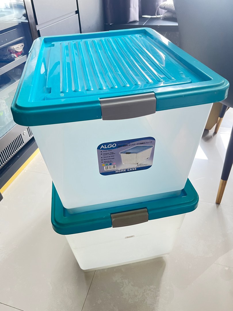 Plastic Storage Box, Furniture & Home Living, Home Improvement ...