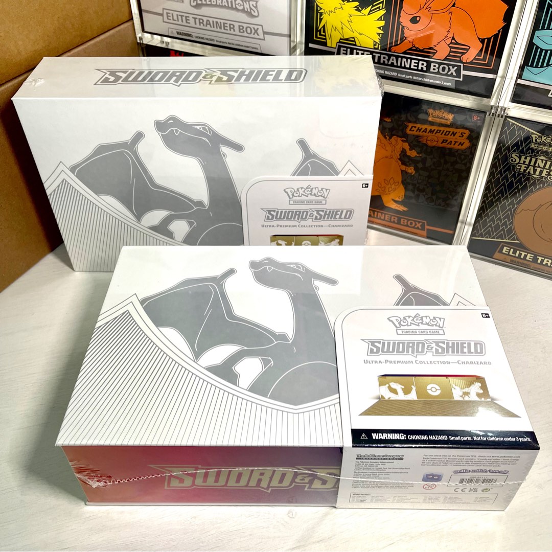 Pokemon TCG Charizard UPC Ultra Premium Collection, Hobbies & Toys ...