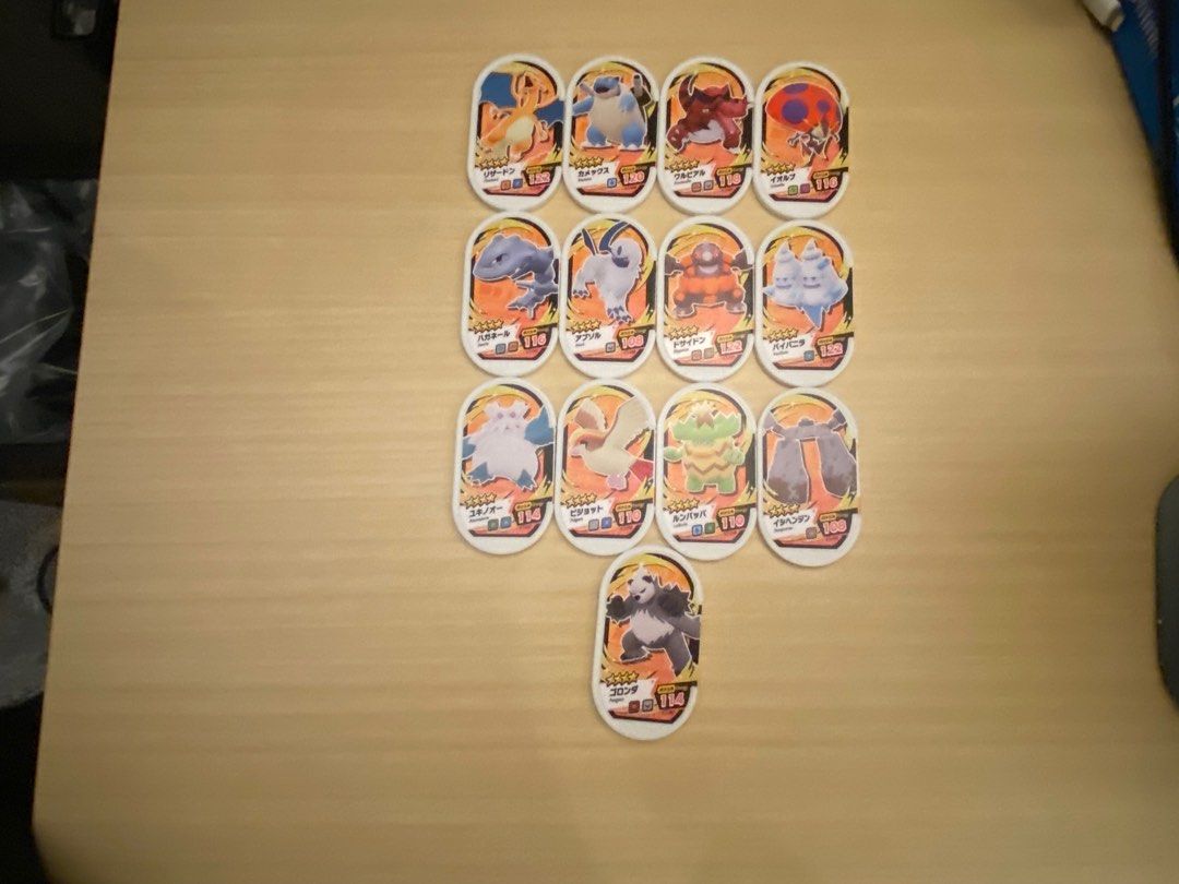 Pokémon mezastar 4 star Pokémon $2 each, Hobbies & Toys, Toys & Games ...