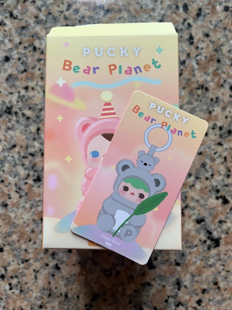 Popmart Pucky Bear Planet - Koala Bear, Everything Else on Carousell