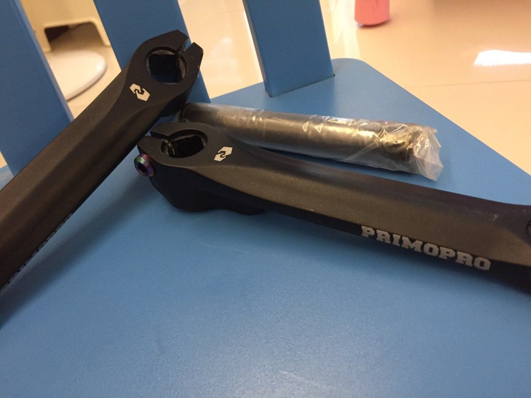 Primo Hollow Bite BMX 3pc. cranks, Sports Equipment, Bicycles & Parts ...