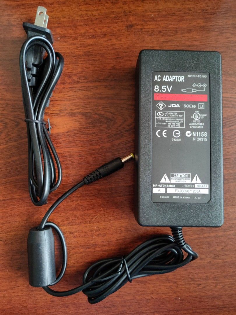 PS2 Slim power adapter, Video Gaming, Video Game Consoles, PlayStation ...
