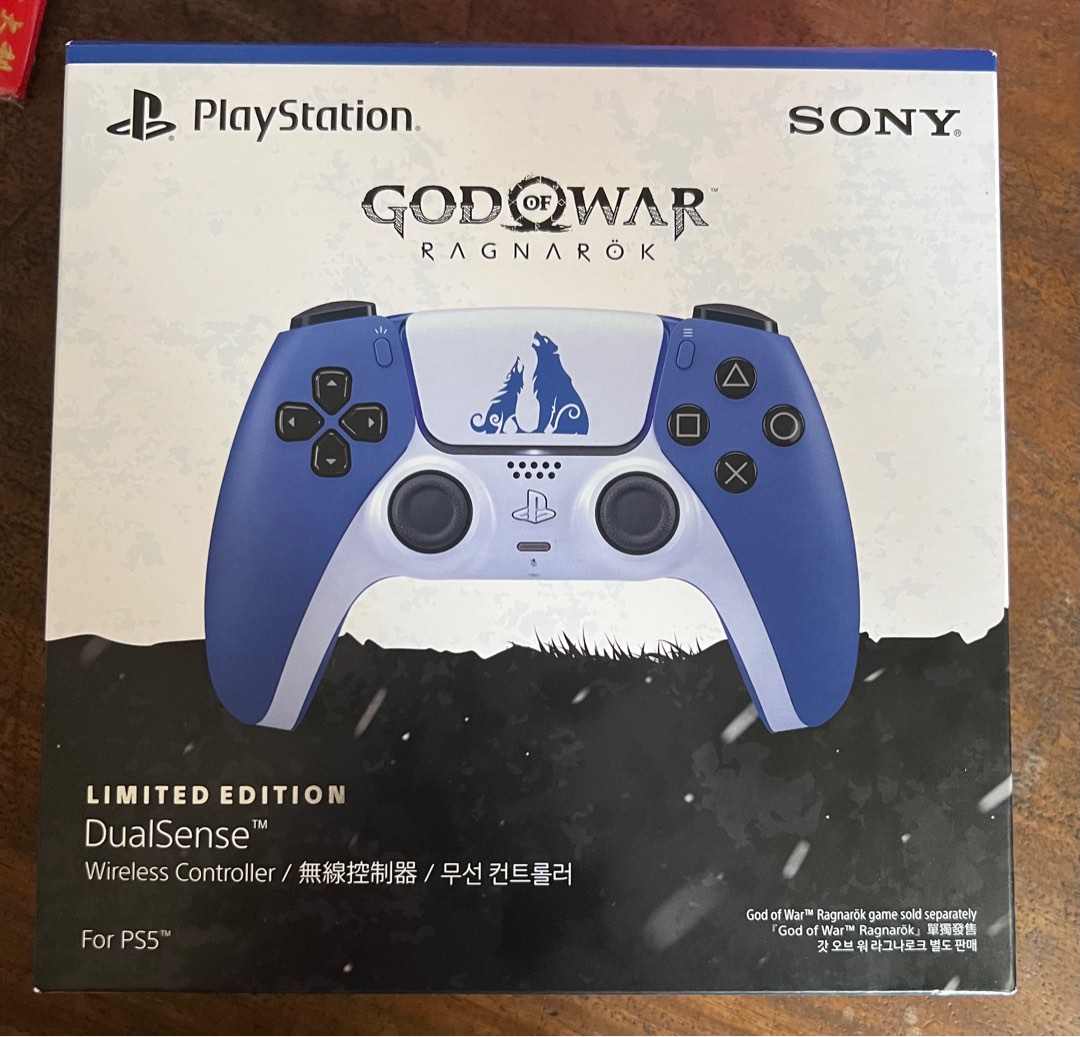 Ps5 Dualsense Gow Ragnarok Limited Edition, Video Gaming, Gaming Accessories, Controllers on ...