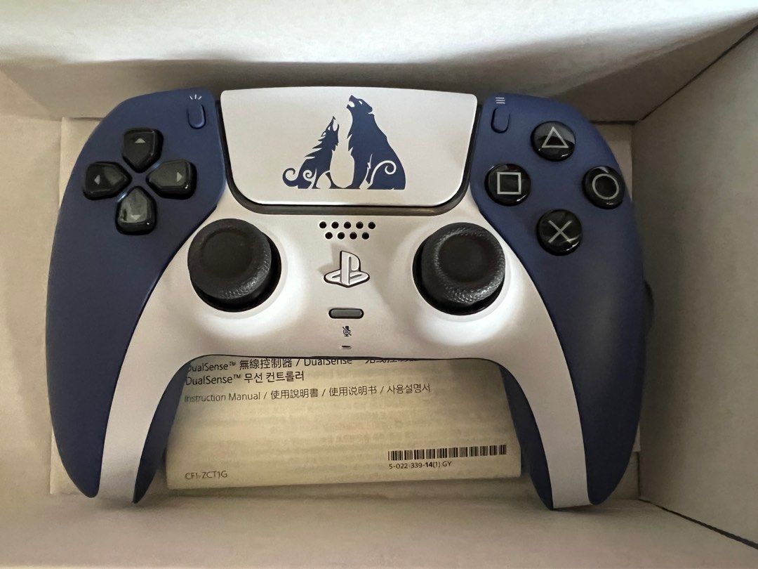 Ps5 Dualsense Gow Ragnarok Limited Edition, Video Gaming, Gaming Accessories, Controllers on ...