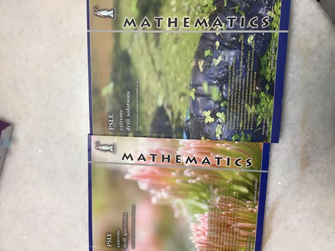 Psle mathematics extreme drill questions and solutions (2 books ...