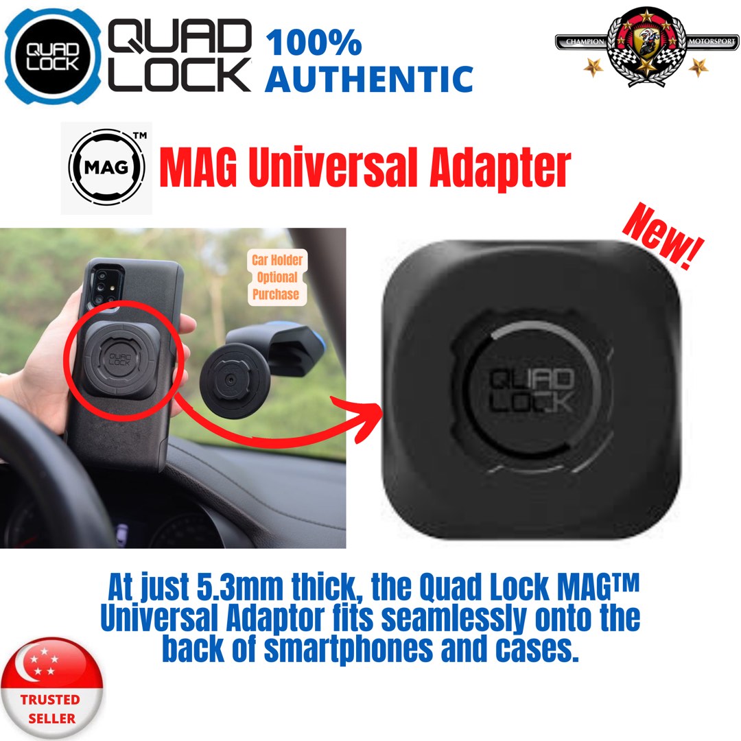 Quad Lock MAG Universal Adapter, Mobile Phones & Gadgets, Mobile ...