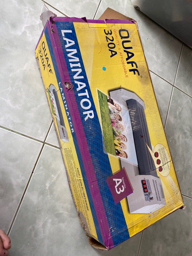Quaff Laminator (Brand New), Computers & Tech, Office & Business ...