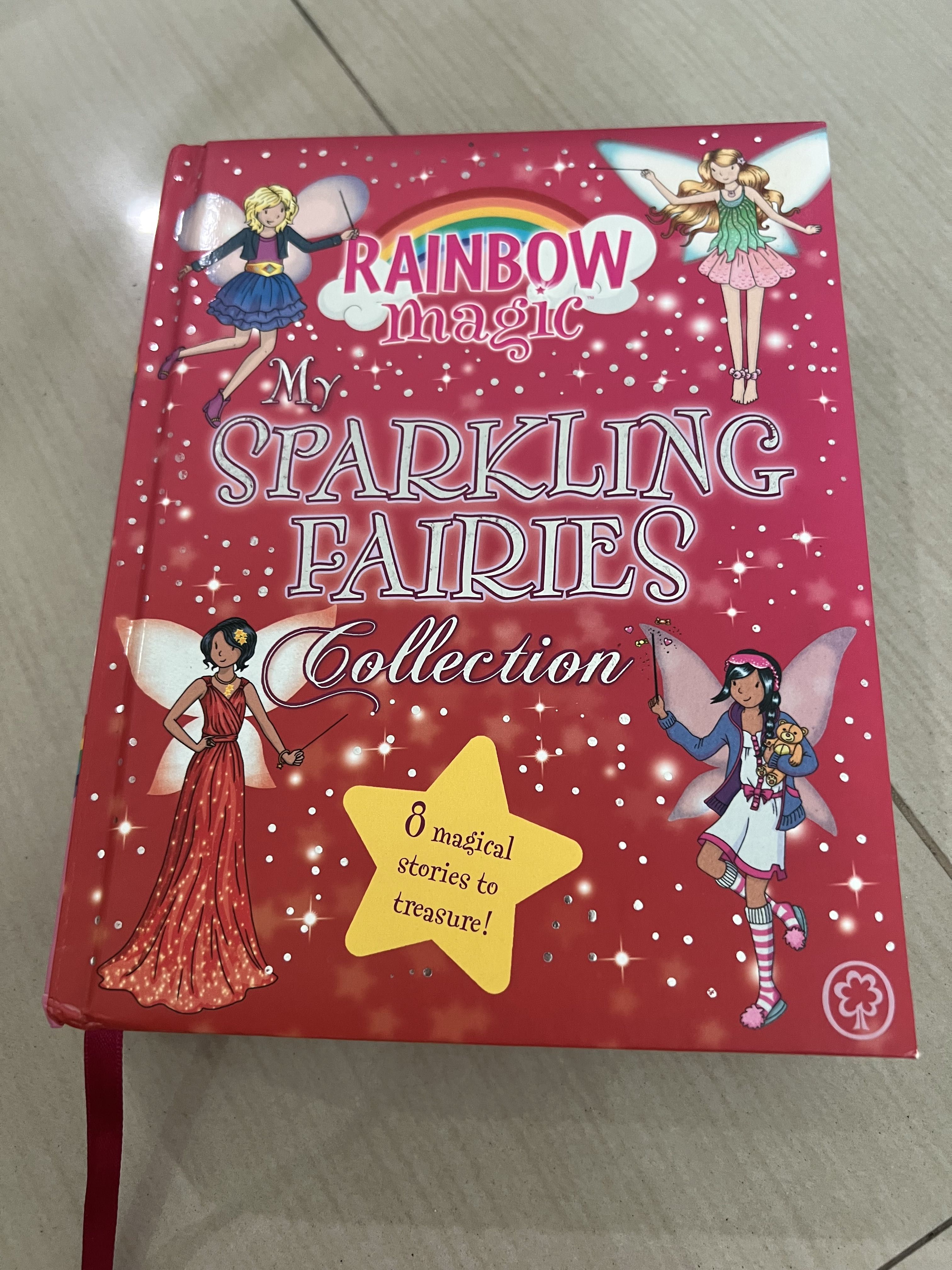 Rainbow Magic sparkling fairies hard cover book, Hobbies & Toys, Books ...
