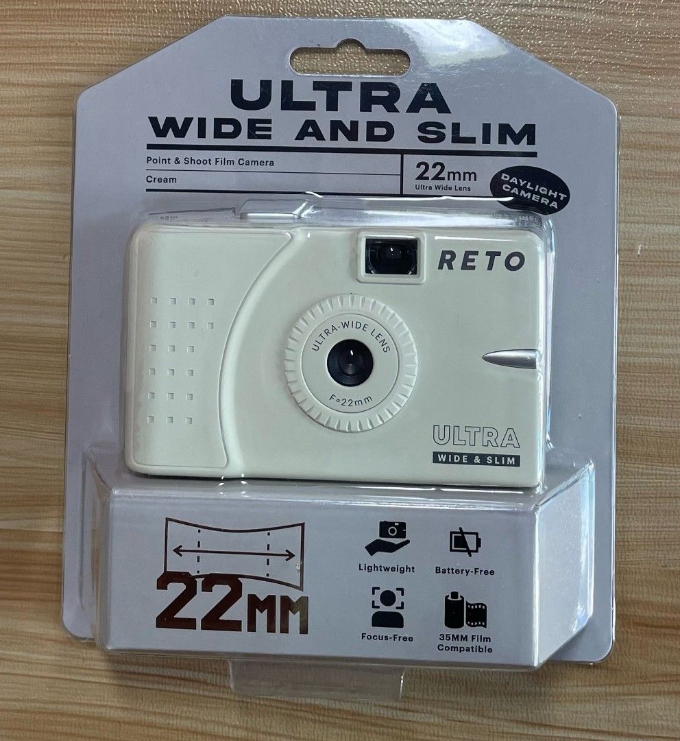 RETO ULTRA WIDE & SLIM FILM CAMERA, 攝影器材, 相機 - Carousell
