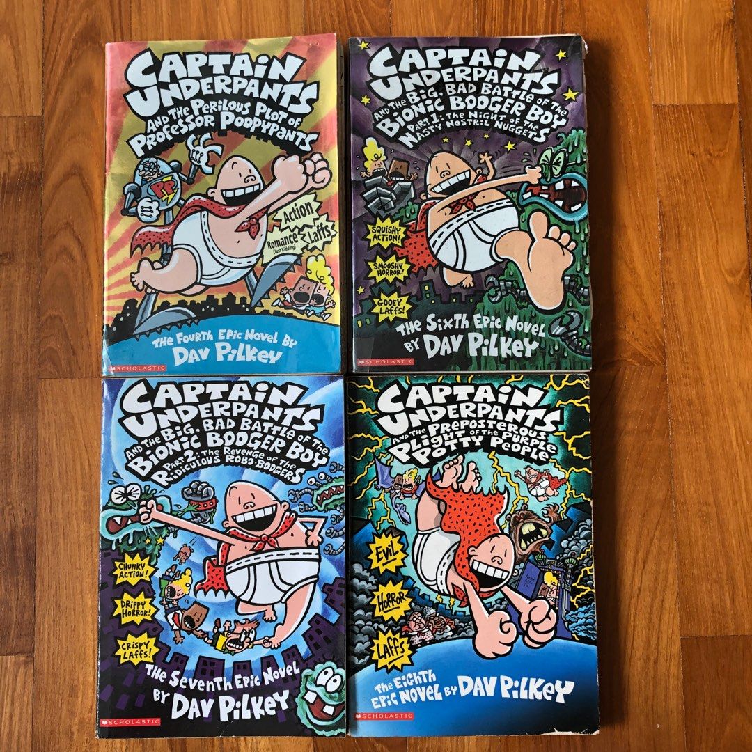 Roald Dahl, Captain Underpants, Nao Nao 闹闹 series, Beast Quest story ...