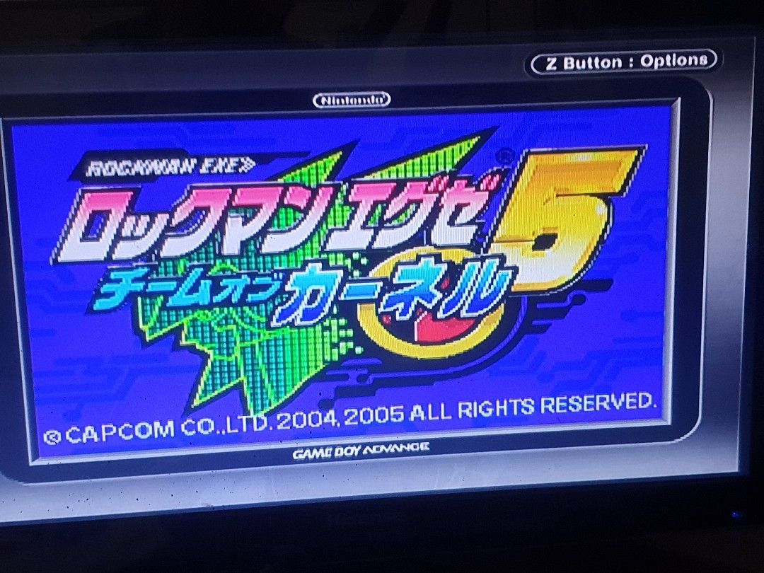 Rockman exe 5 Team Colonel [japan], Video Gaming, Video Games, Nintendo ...