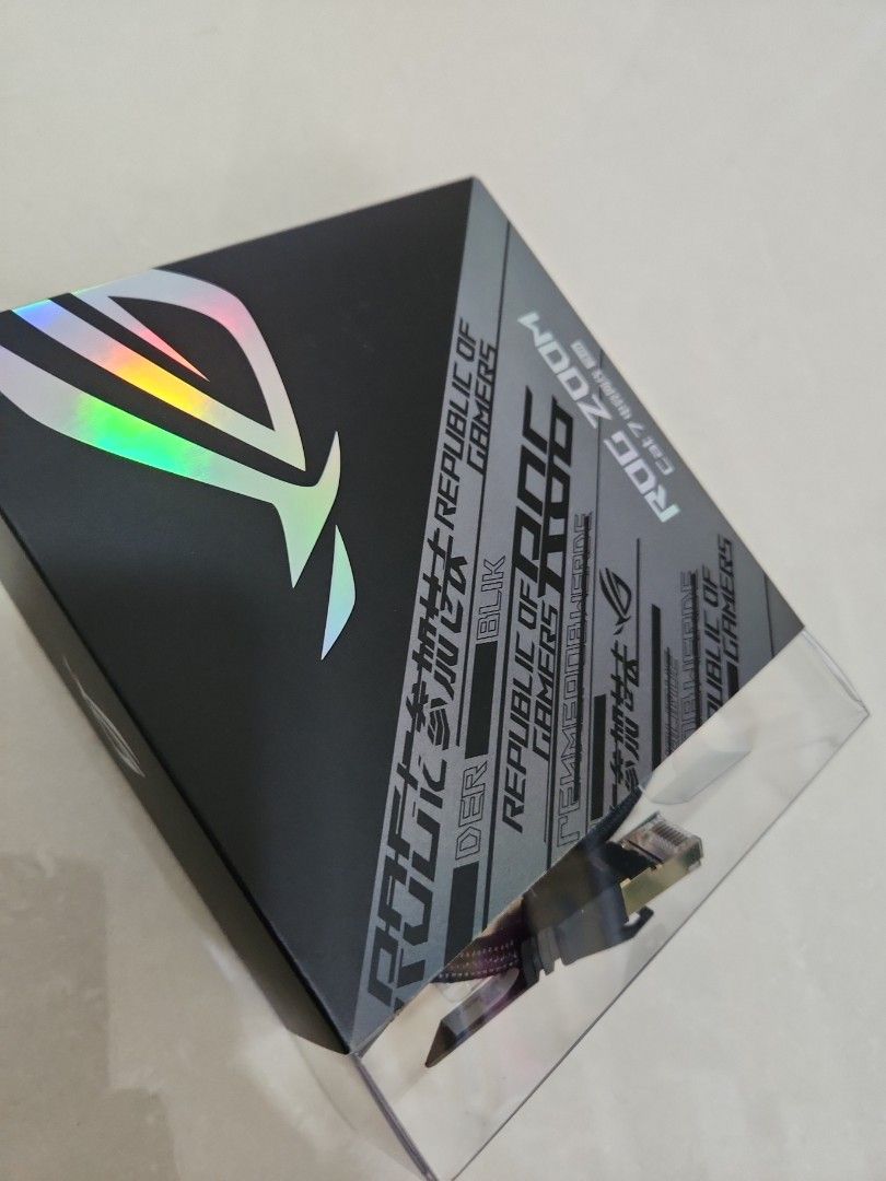 ROG Zoom Cat 7 Gaming Cable, Computers & Tech, Parts & Accessories ...