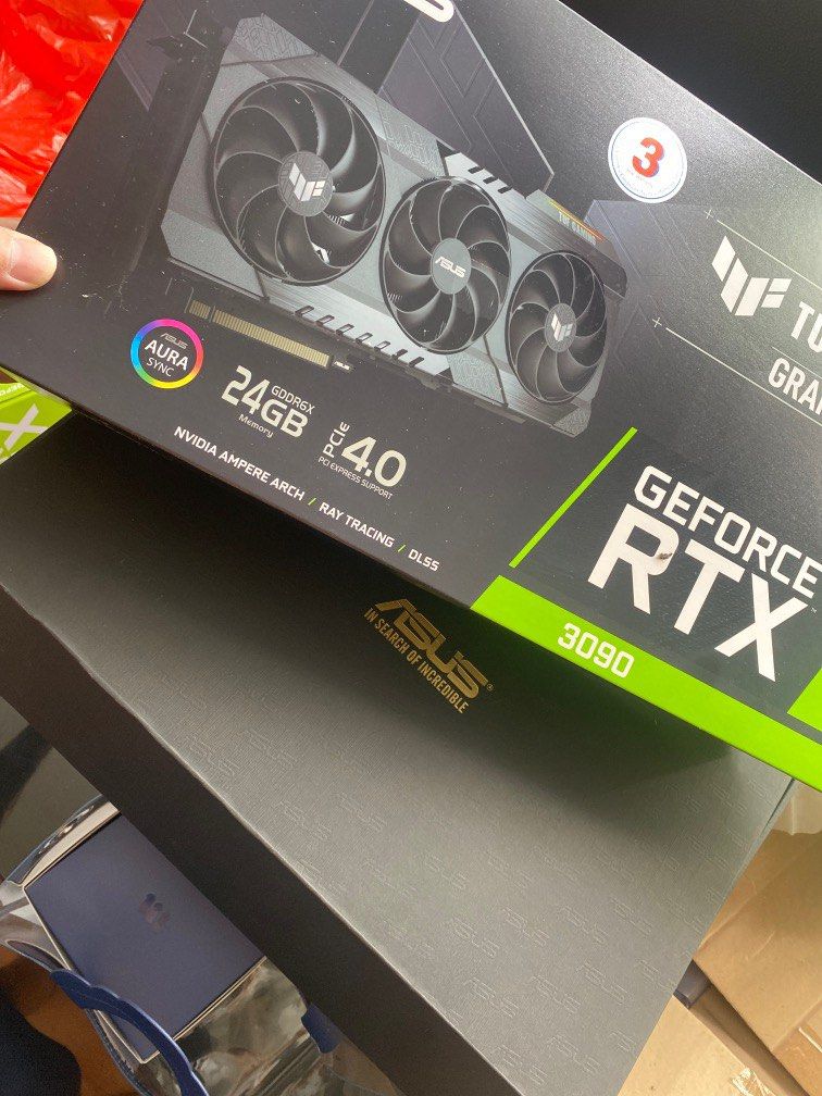 Rtx 3090 with box and everything !, Computers & Tech, Parts ...