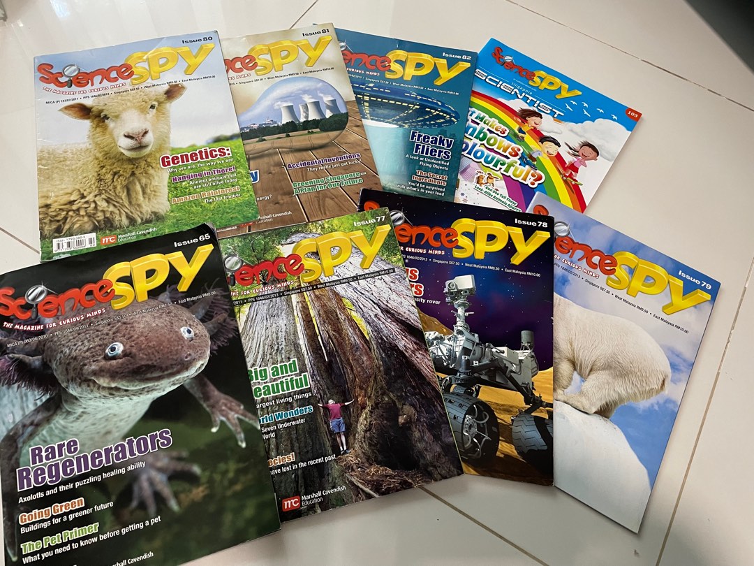 Science Spy (8 copies), Hobbies & Toys, Books & Magazines, Children's ...