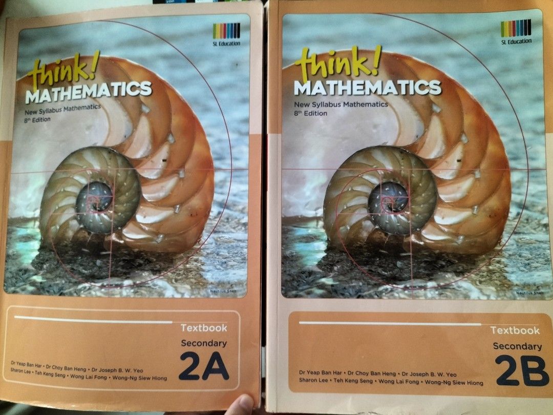 Secondary 2 Think Mathematics Textbooks, Hobbies & Toys, Books ...