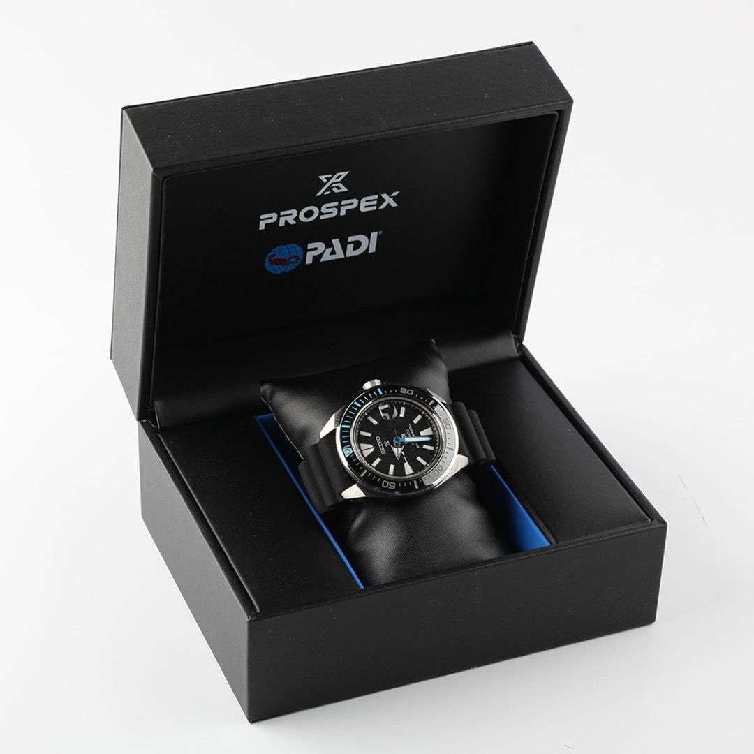 SEIKO Prosper PADI Edition King Samurai SRPG21K1 Black Silicon Watch ...