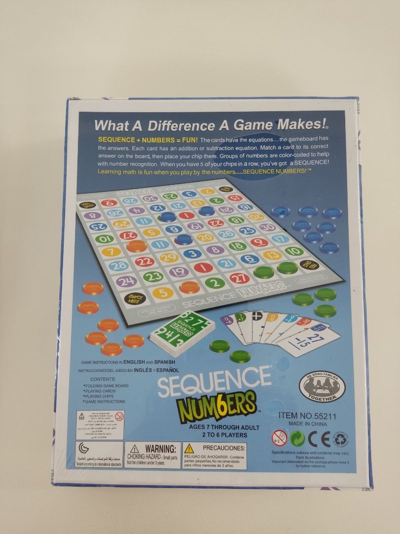 Sequence game series, Hobbies & Toys, Toys & Games on Carousell