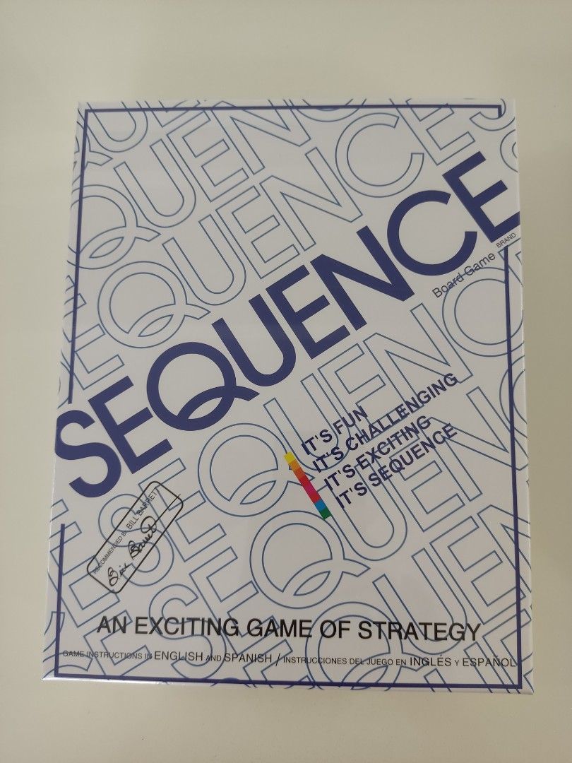 Sequence game series, Hobbies & Toys, Toys & Games on Carousell