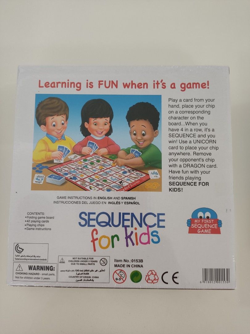 Sequence game series, Hobbies & Toys, Toys & Games on Carousell
