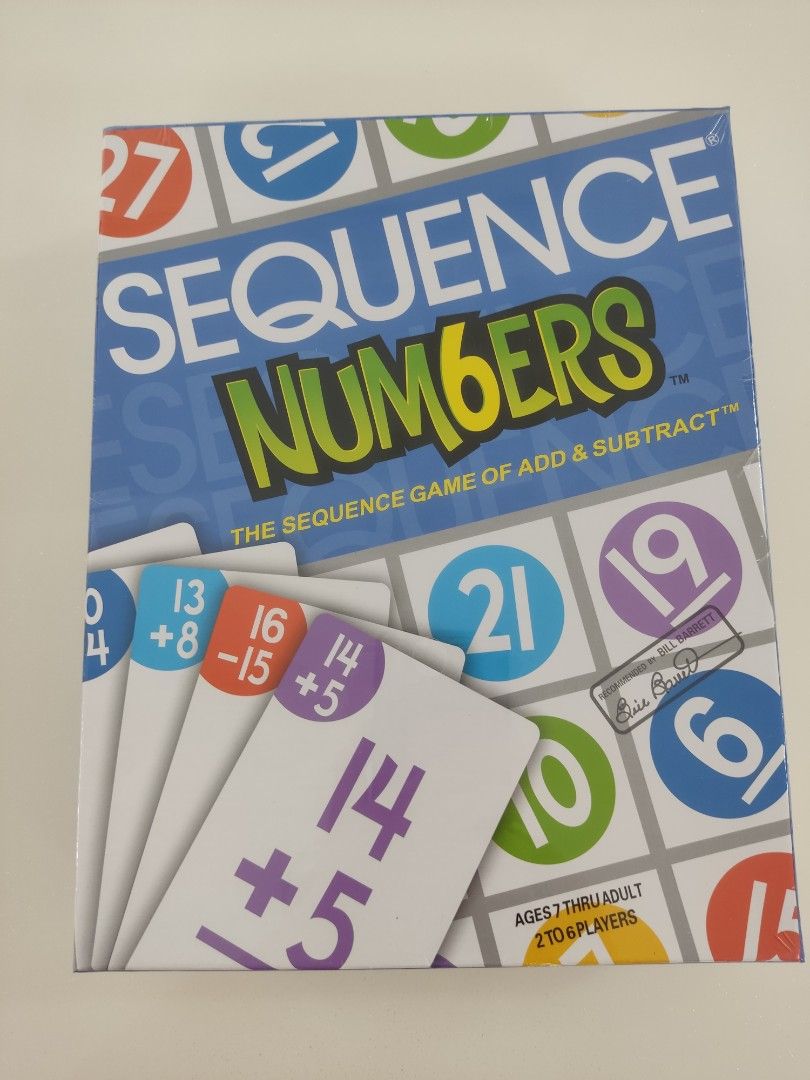 Sequence game series, Hobbies & Toys, Toys & Games on Carousell