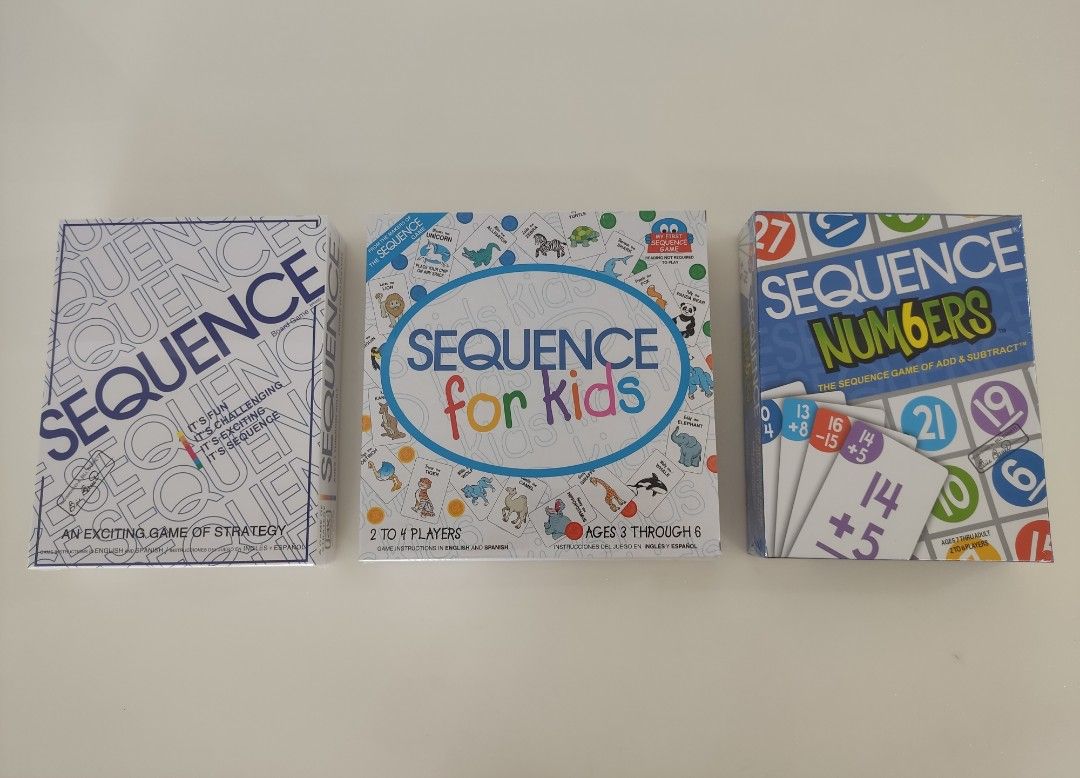Sequence game series, Hobbies & Toys, Toys & Games on Carousell