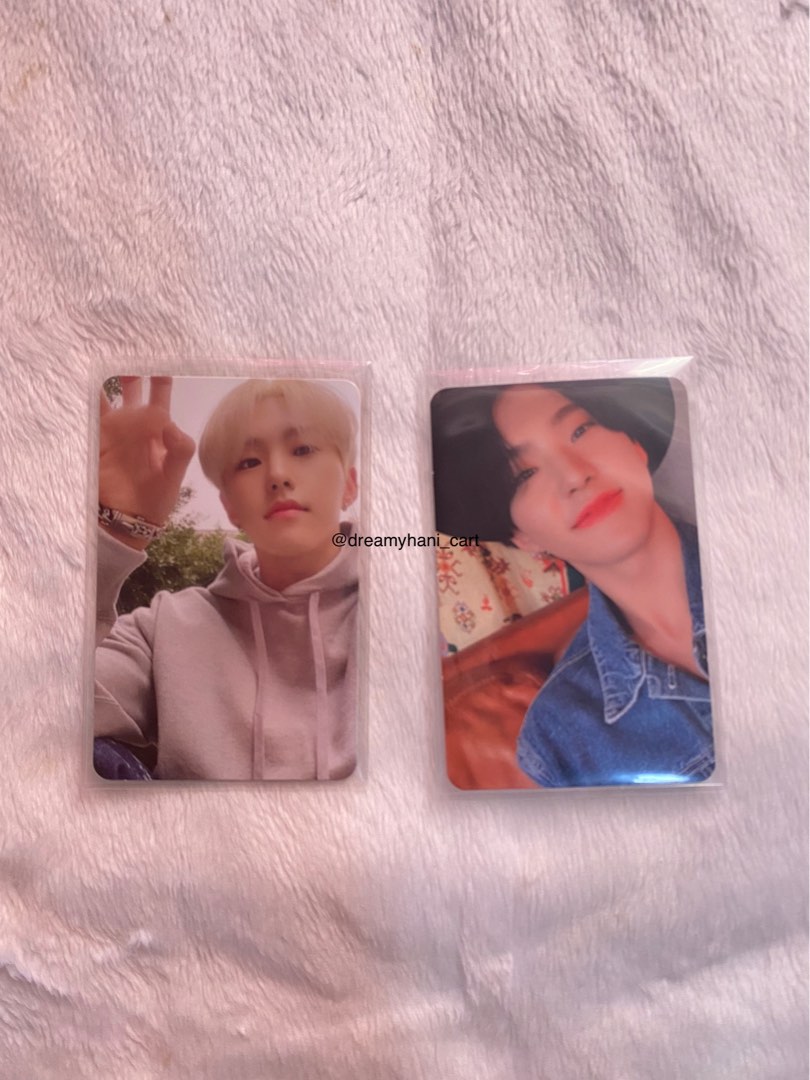 SEVENTEEN HOSHI PHOTOCARD SET, Hobbies & Toys, Memorabilia ...