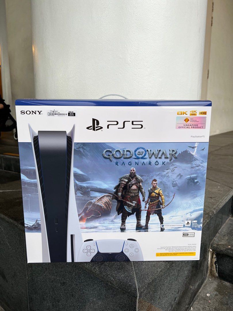 SG Local set PlayStation 5 God of War Ragnarok Bundle, Video Gaming ...