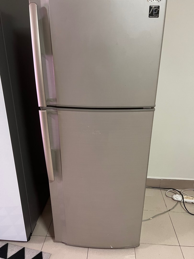 Sharp fridge 2 door good condition peti sejuk, TV & Home Appliances ...