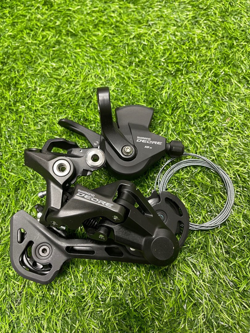 Shimano deore bundle set 10s speed shifter and rear derailleur m4100 ...