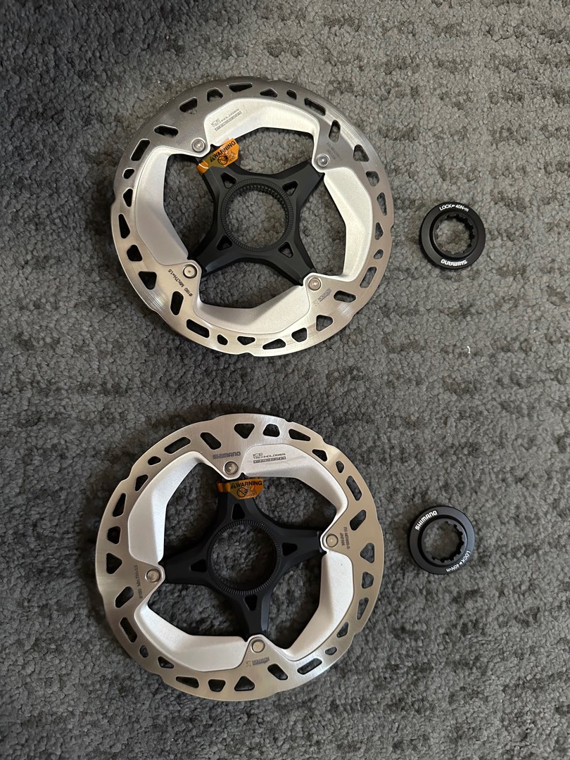 Shimano XT MT800 Center Lock Brake Disc 160mm, Sports Equipment ...