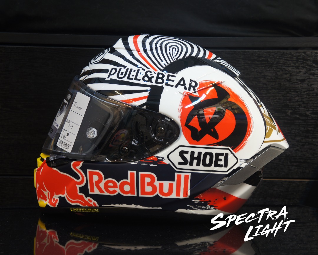 Shoei X Spirit 3 Marquez Motegi 4 custom redbull motogp X14 ...