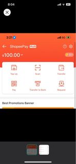 Shopee Pay Fund, Tickets & Vouchers, Store Credits on Carousell