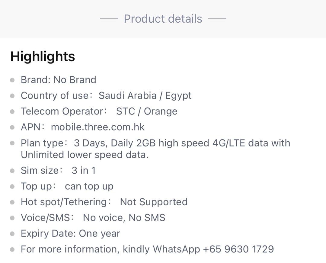 Sim Card for Saudi Arabia and Egypt, Mobile Phones & Gadgets, Mobile ...