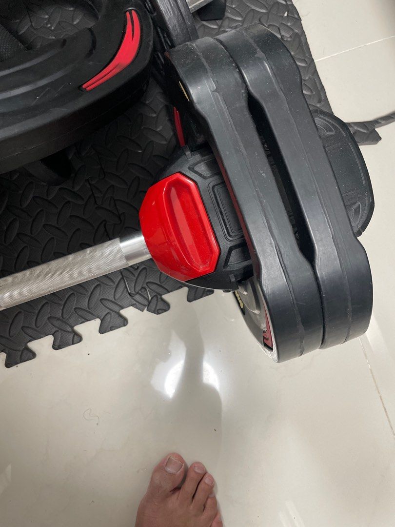 Smart barbell lesmills 30-35 kgs set, Sports Equipment, Exercise ...