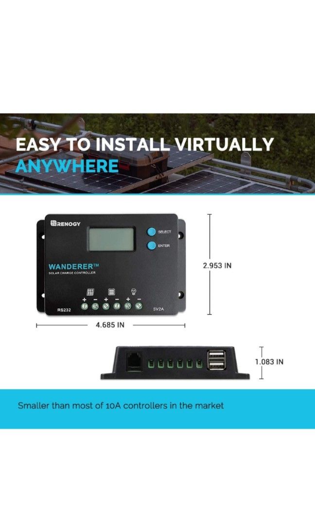 Solar Renogy Charge Controller, Everything Else on Carousell