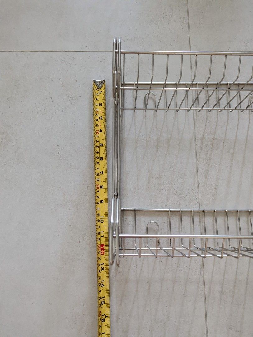 Song cho stainless steel rack, Furniture & Home Living, Kitchenware ...