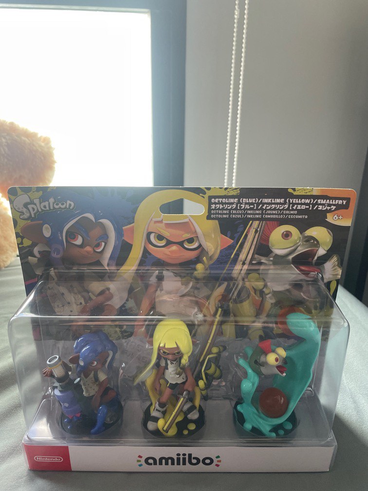 Splatoon 3 Amiibo pack, Video Gaming, Gaming Accessories, Interactive ...