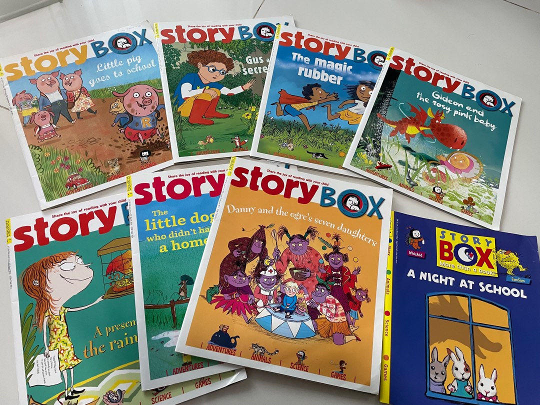 Story box (8copies), Hobbies & Toys, Books & Magazines, Children's Books on Carousell